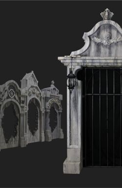 GRY367 - BURIAL TOMB ENTRY GATE ⋆ Scare Factory
