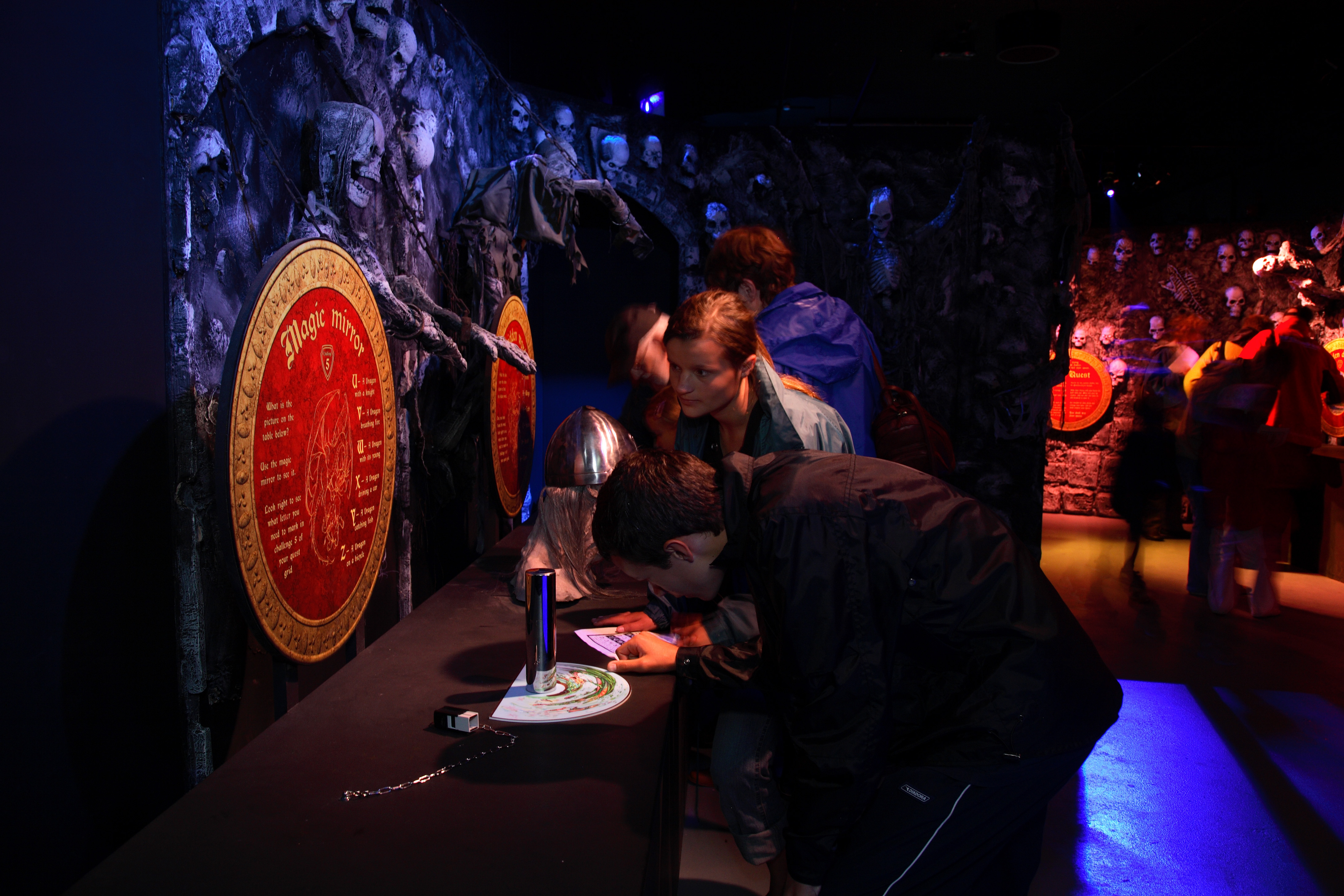 Interactive Attractions ⋆ The Alnwick Castle Dragon Quest ⋆ ScareFactory