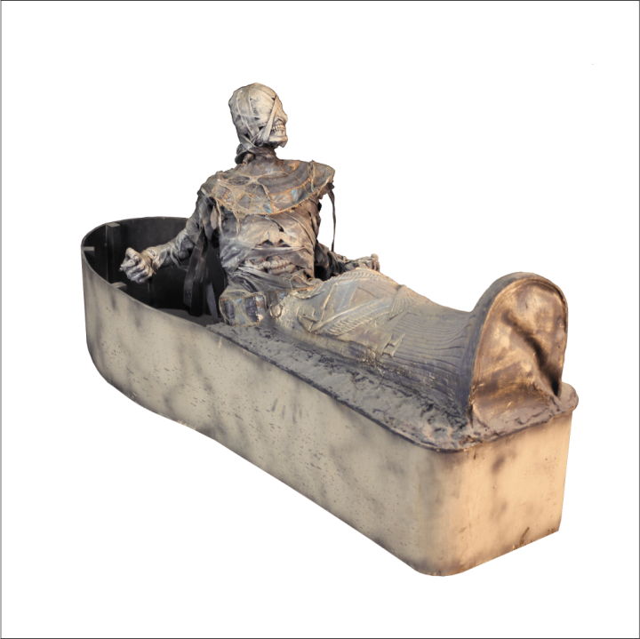 MUM103- Mummy Prop Sit Up Out Of Coffin ⋆ The ScareFactory