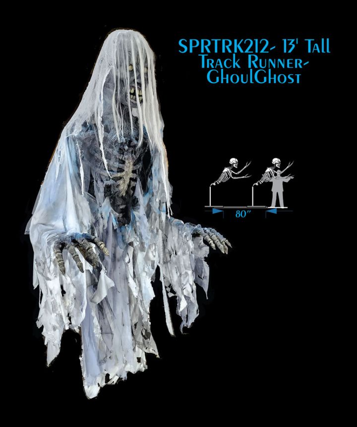 13' Tall Track Runner- GhoulGhost ⋆ Scare Factory